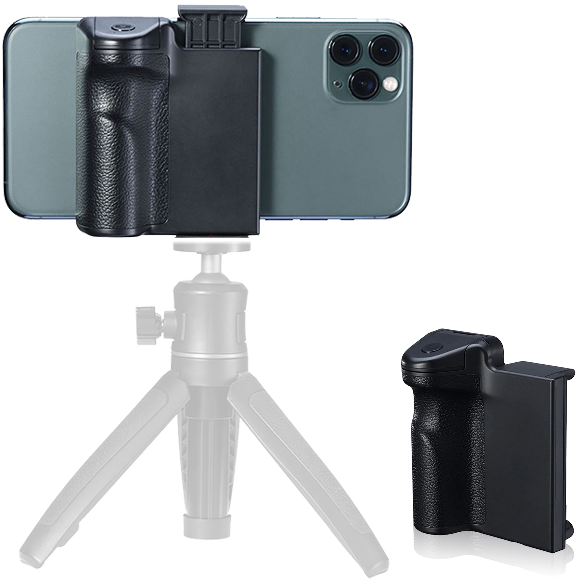 iOgrapher Grip for Smartphones | Removable Bluetooth Shutter Release